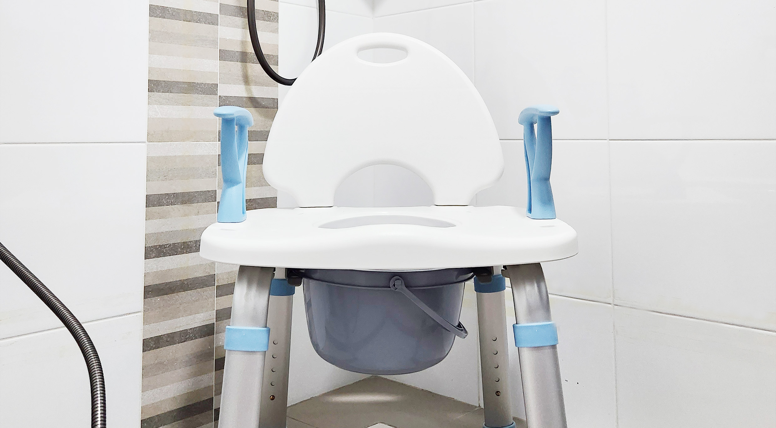 Bion Commode C100 | 2-in-1 Commode Shower Chair | Singapore Shower ...