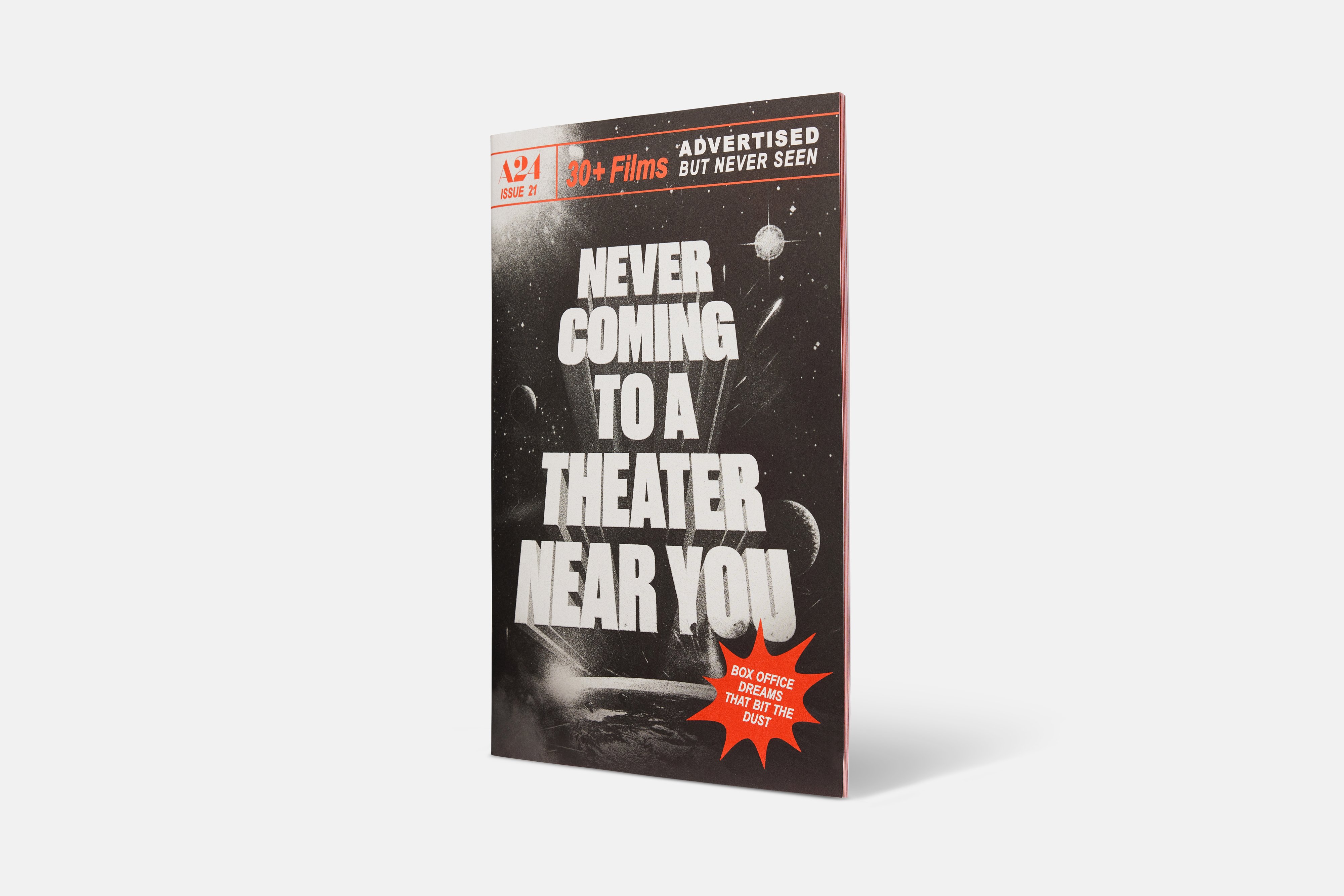 Never Coming To a Theater Near You Zine – A24 Shop