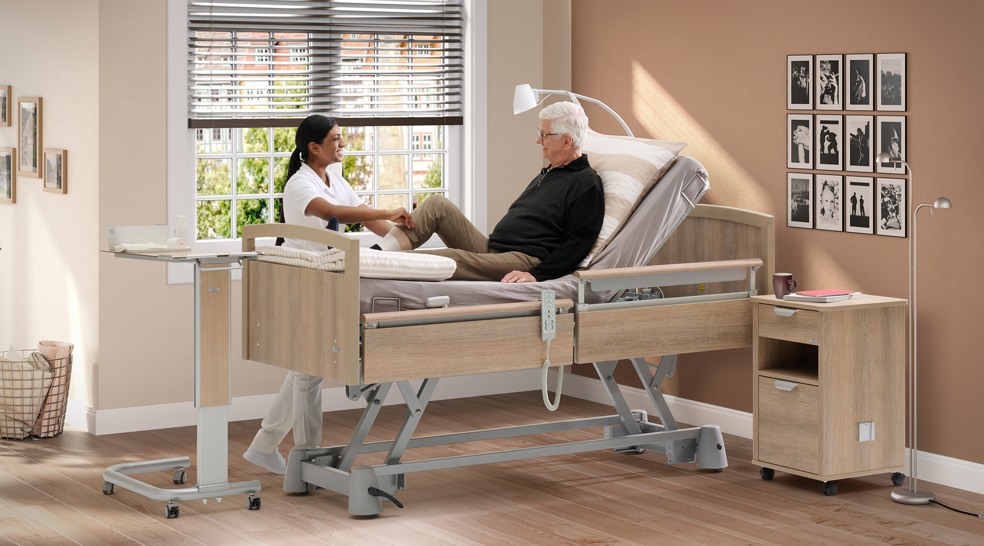 wissner-bosserhoff sentida sc Ts Homecare Bed, Salisbury Elm Natural ...