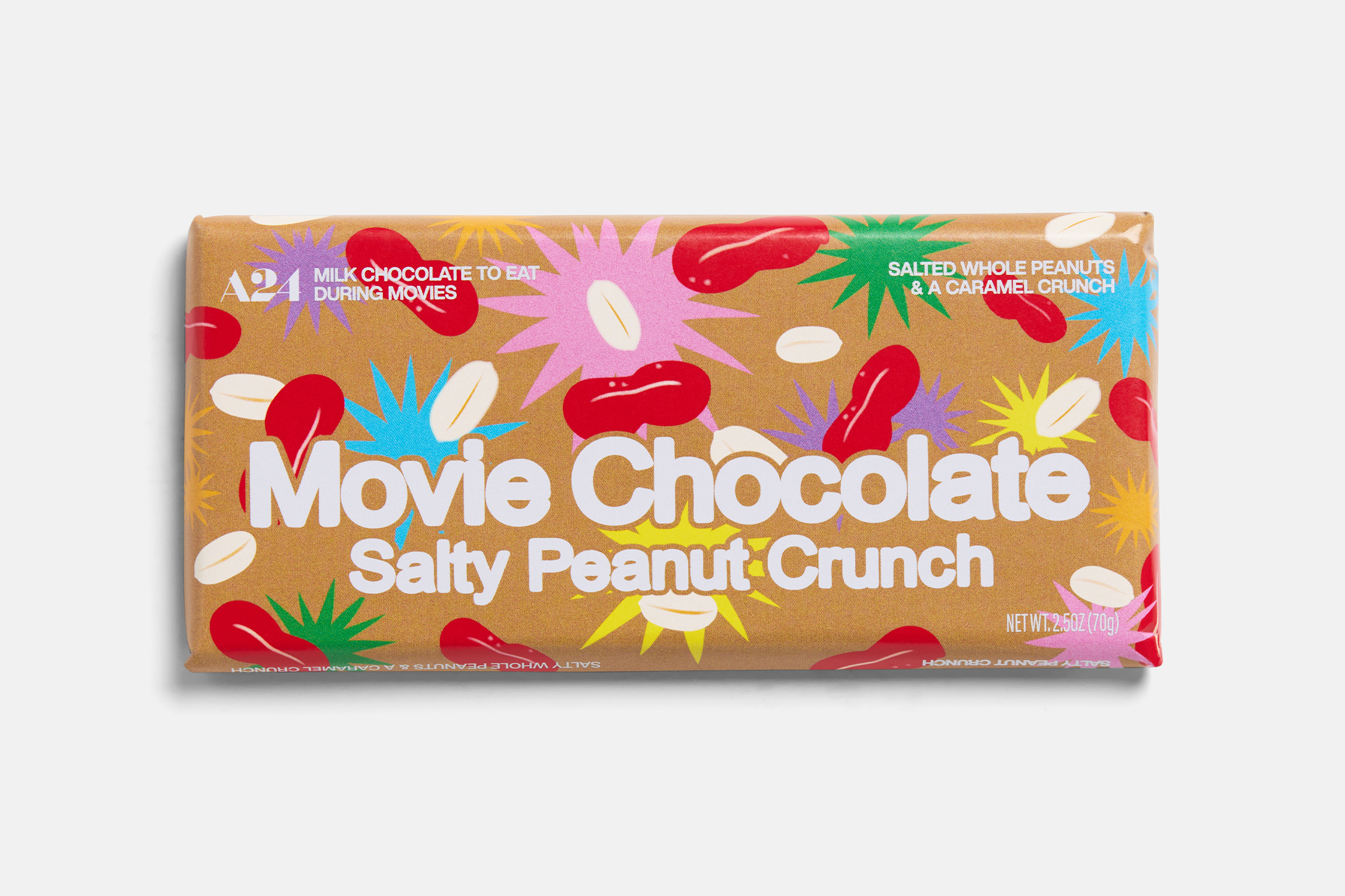 Salty Peanut Crunch Movie Chocolate Bar – A24 Shop