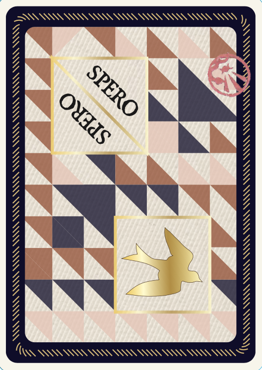 18K Yellow Gold Spero - Resilience : Miniature Coin with Oval Pushgate ...