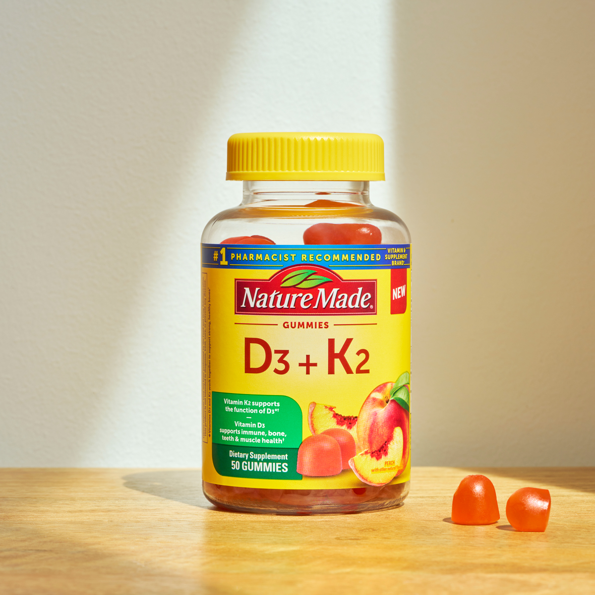 Vitamin D3 + K2 Gummies & Nature Made®
