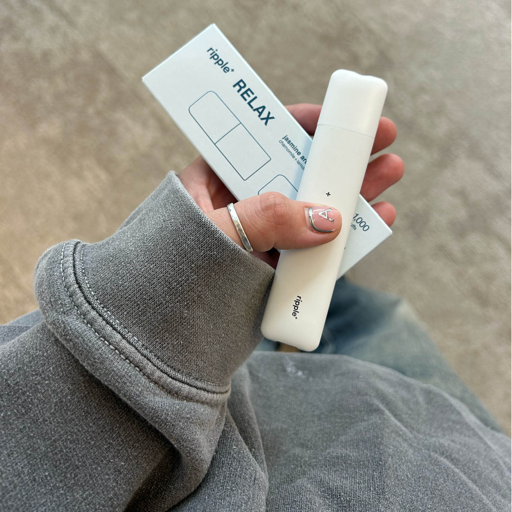 RELAX | Jasmine Aroma Diffuser | Rechargeable | Nicotine Free ...