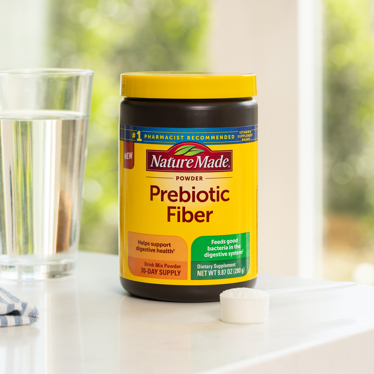 Prebiotic Fiber Drink Mix Powder & Nature Made®