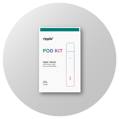 ripple+ | The POD Kit - zero nicotine puffs