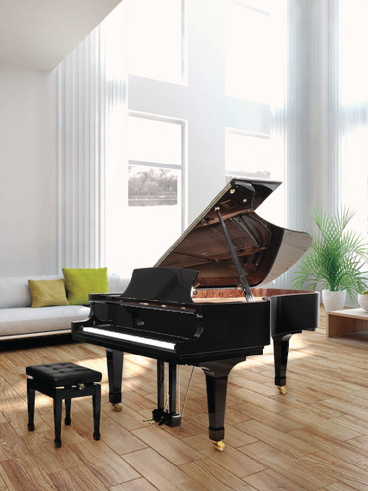 BOSTON GRAND GP163 WALNUT SATIN - New Performance Edition II – Pianoland