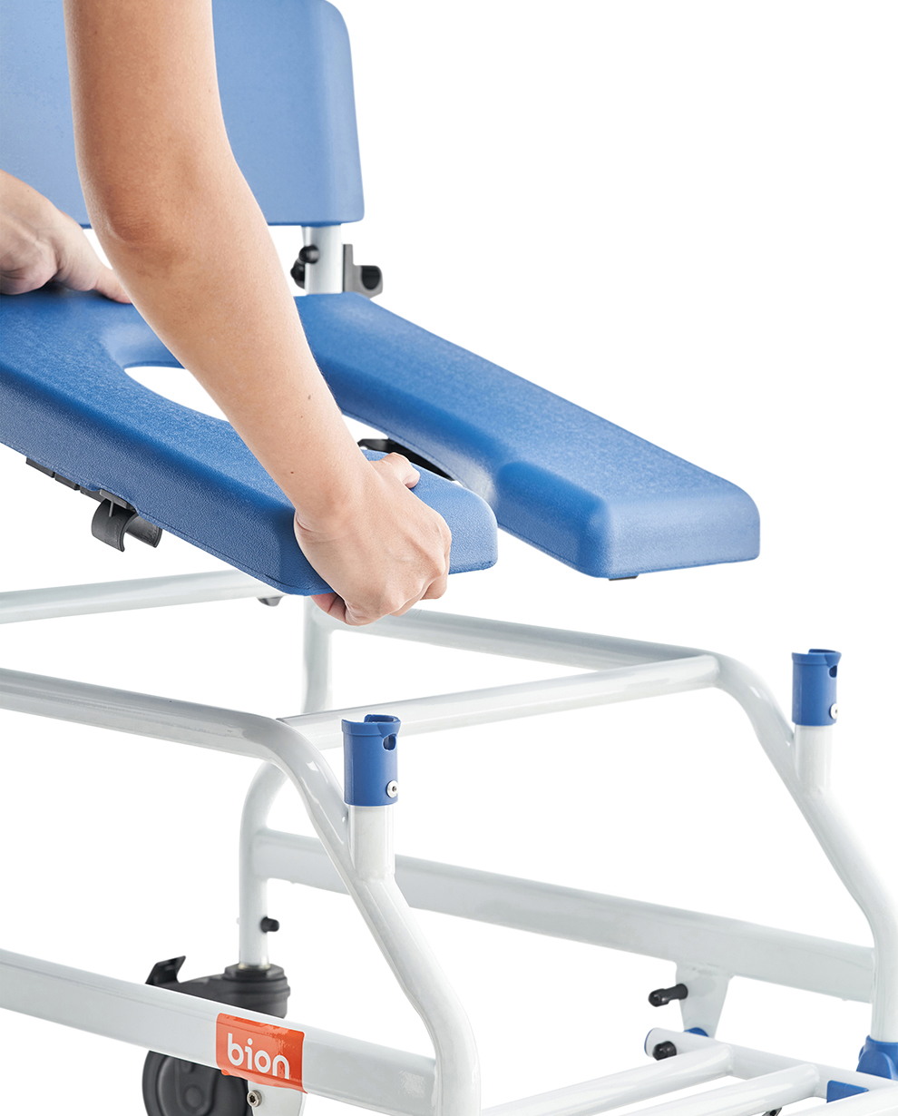 Bion Shower Commode C300 | Wide Clearance Armrests | 2-in-1 Commode ...
