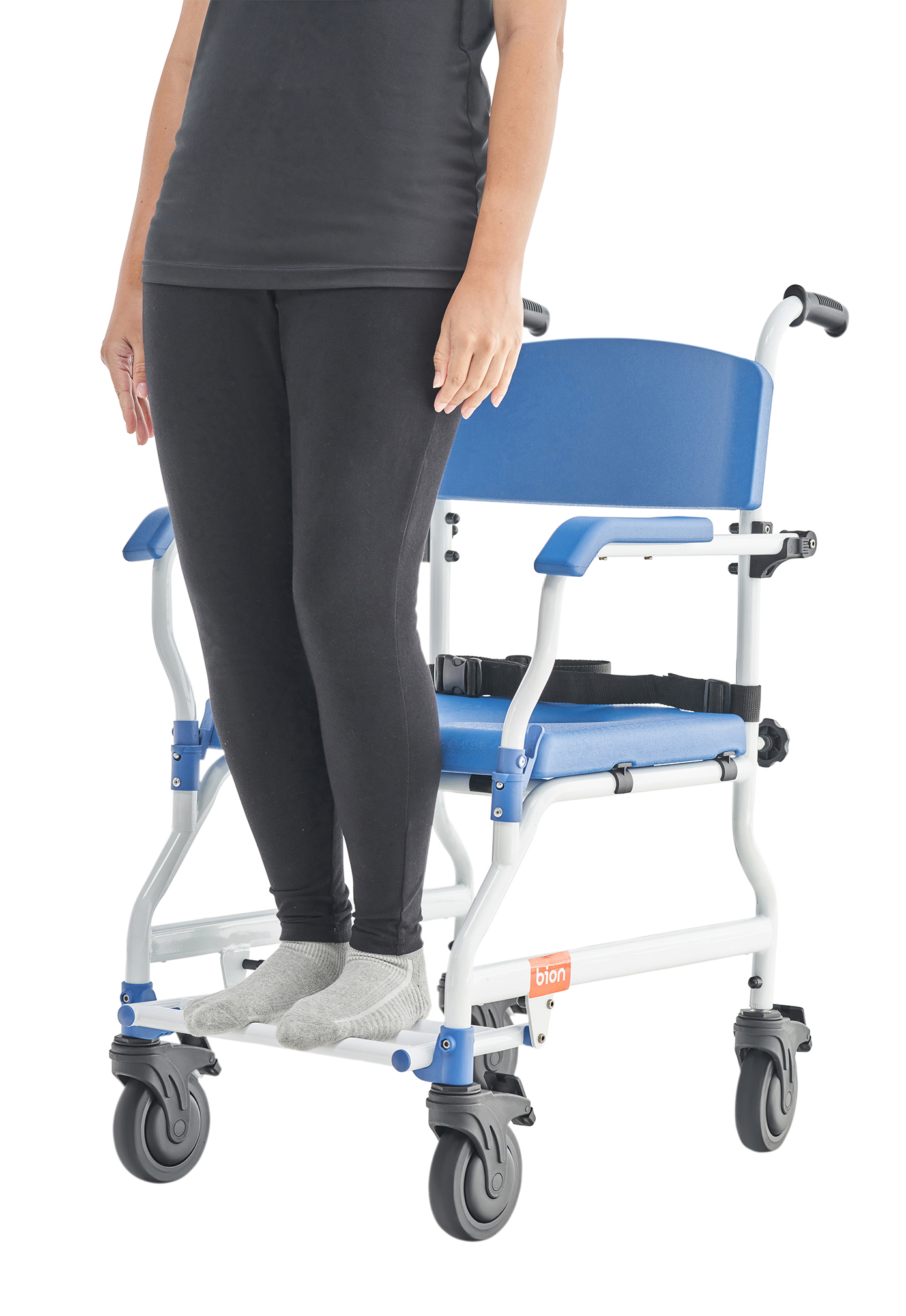 Bion Shower Commode C300 | Wide Clearance Armrests | 2-in-1 Commode ...