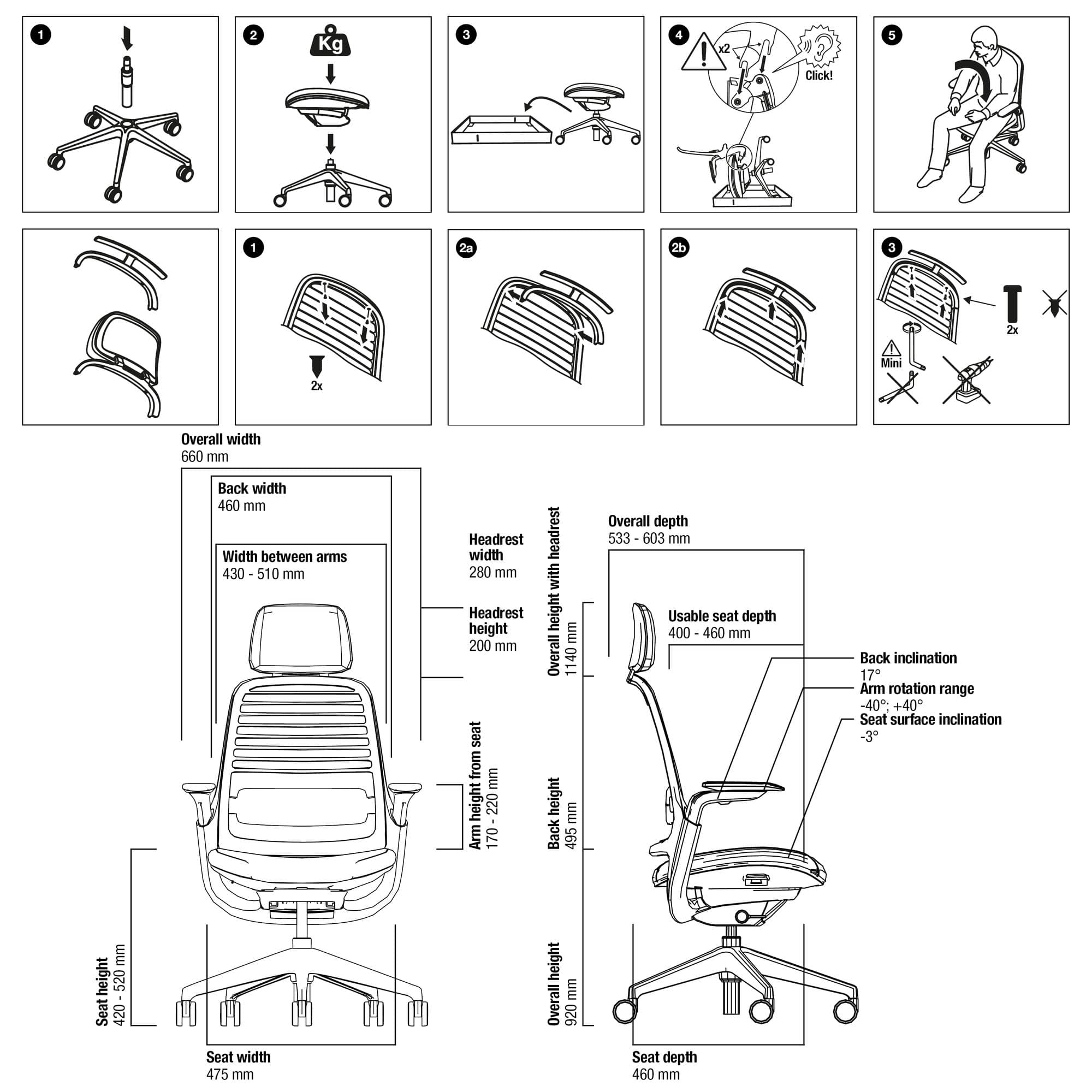 Steelcase Series 1 – Ergonomic office chair – Steelcase Shop UK