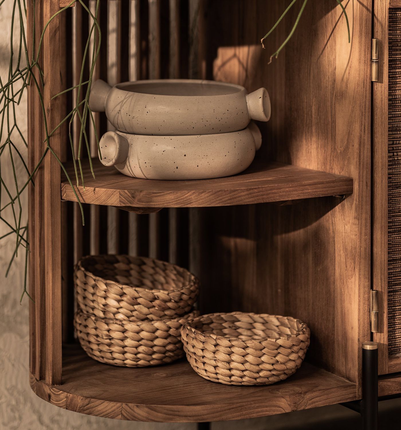 dBodhi Coco Dresser - 2 Doors/2 Drawers/4 Open Racks – Trit House