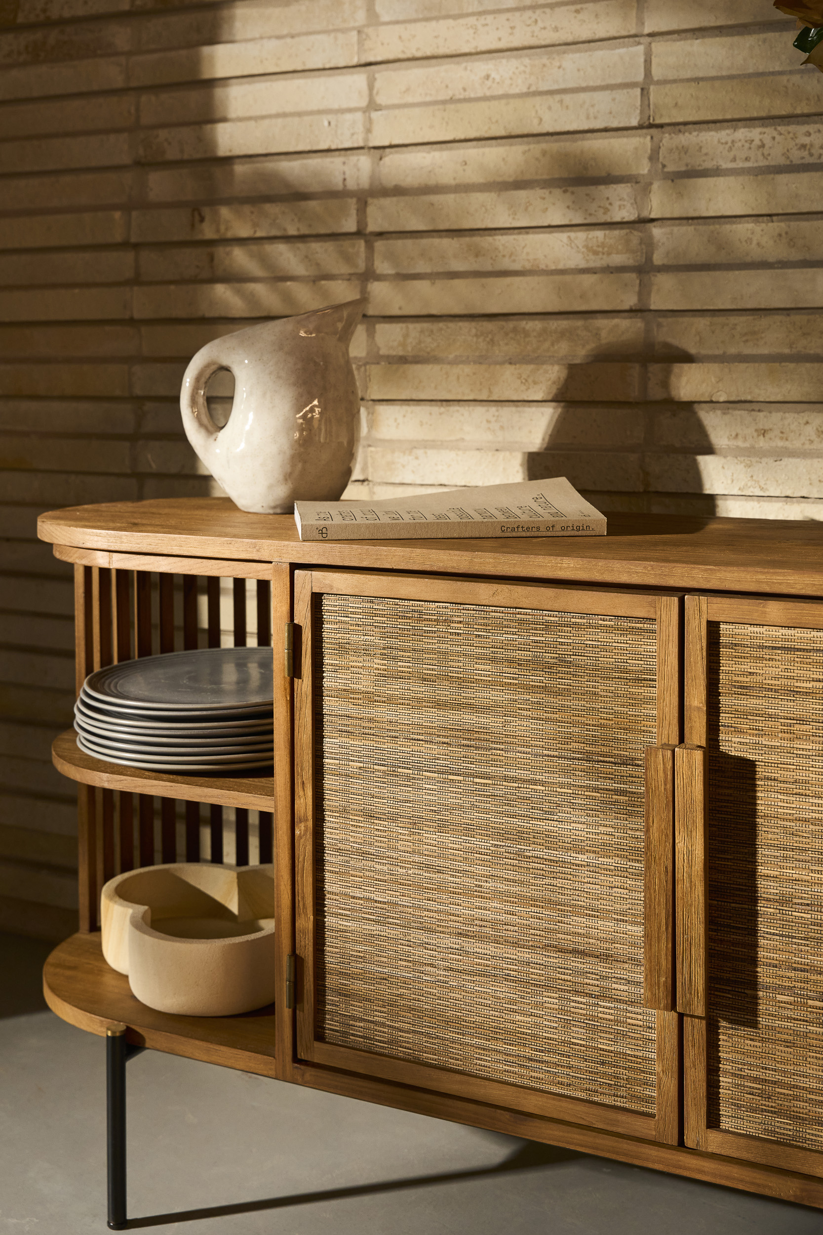 dBodhi Coco Dresser - 2 Doors/2 Drawers/4 Open Racks – Trit House