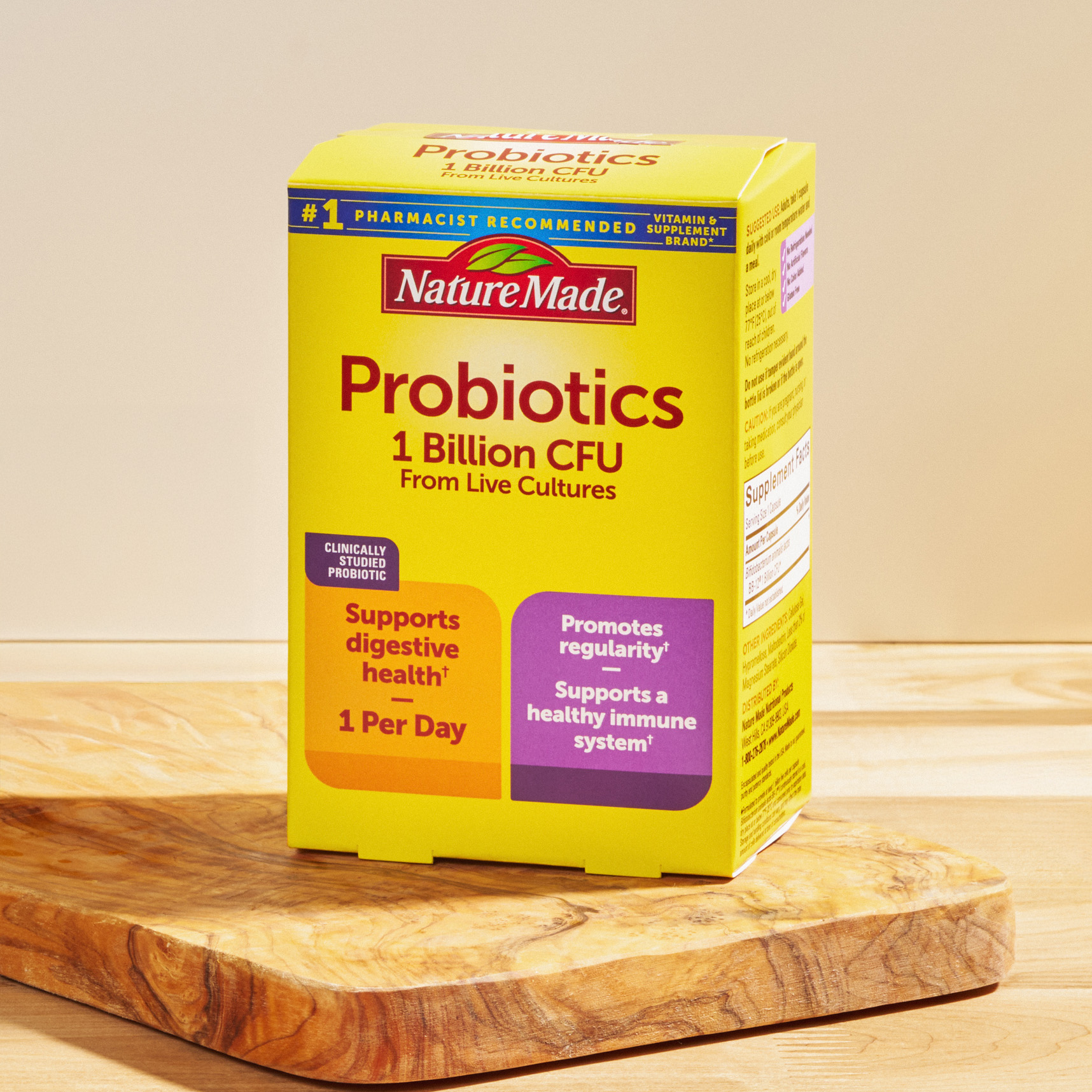 Daily Probiotic Capsules Digestion Support Supplement & Nature Made®
