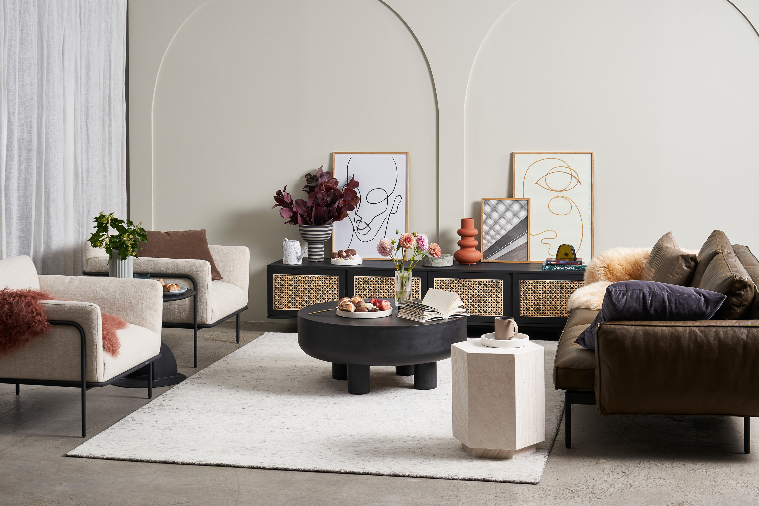 Scribe Lounge Chair - Elephant West Lake - Floor Stock – Trit House