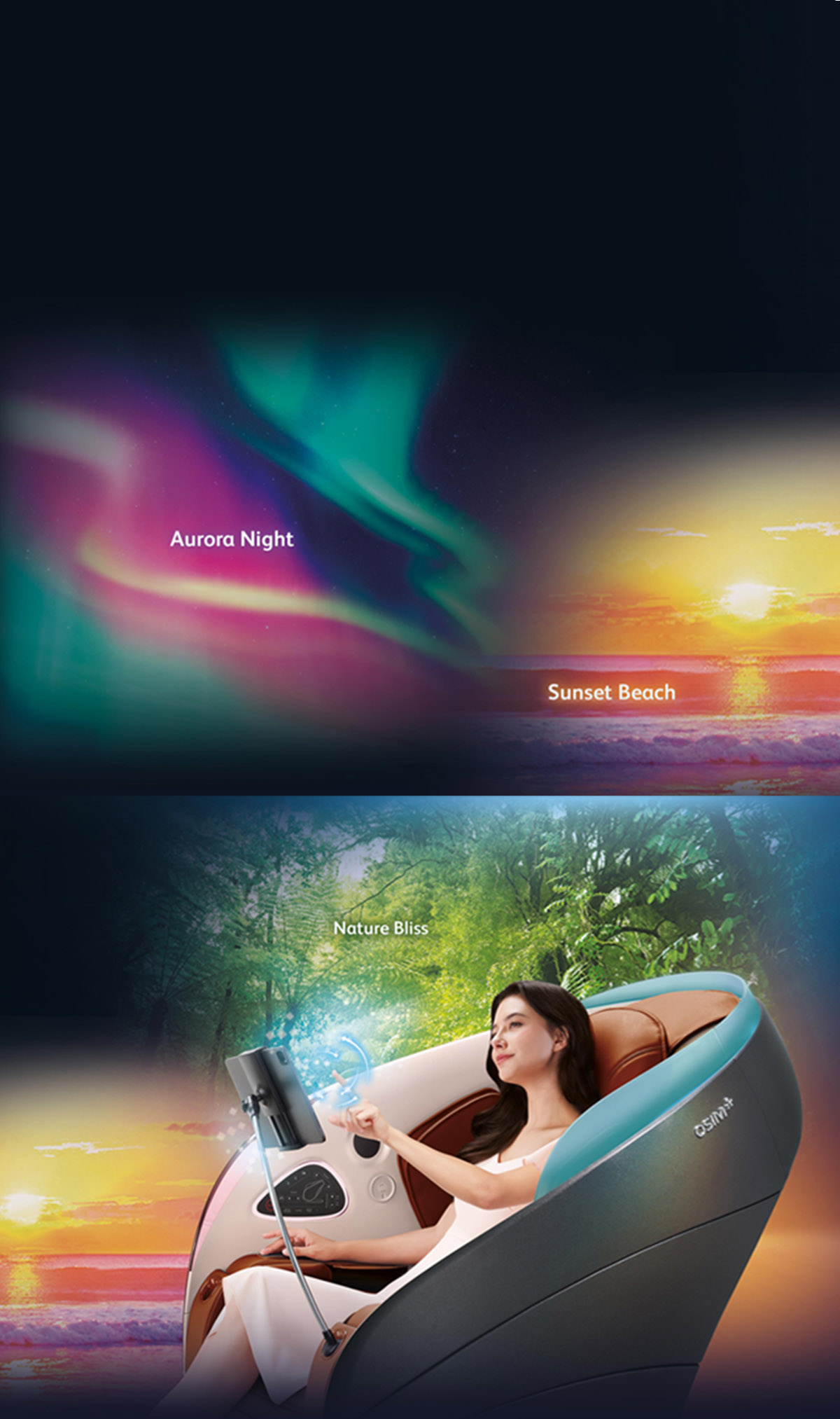 Ghế thư giãn 5 giác quan OSIM uDream Pro – OSIM VN