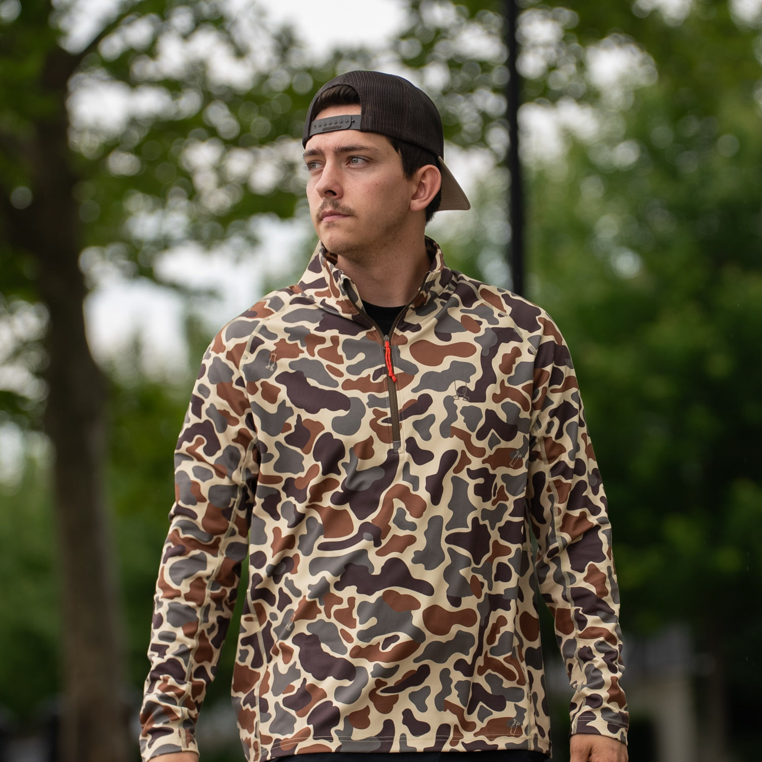 Field Performance Quarter Zip | Rugged Men's Hunting Pullover – Dive ...