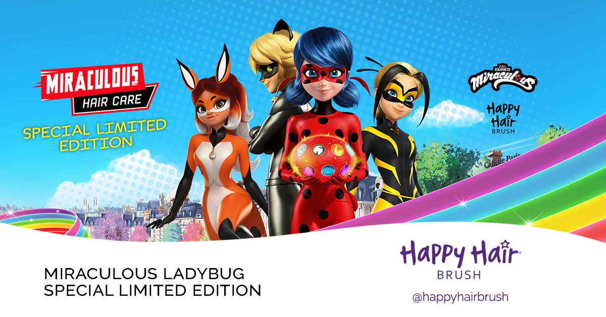 Miraculous Ladybug Happy Hair products – Happy Hair Brush