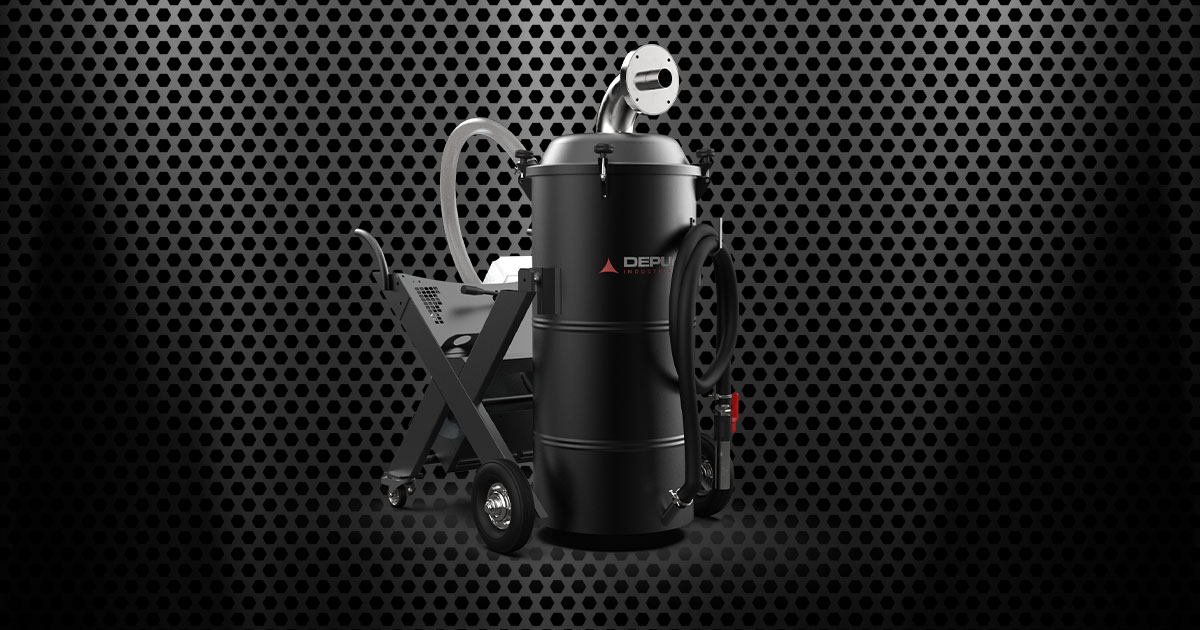 FROG PUMP Compact Sump Vacuum Cleans CNC Tanks