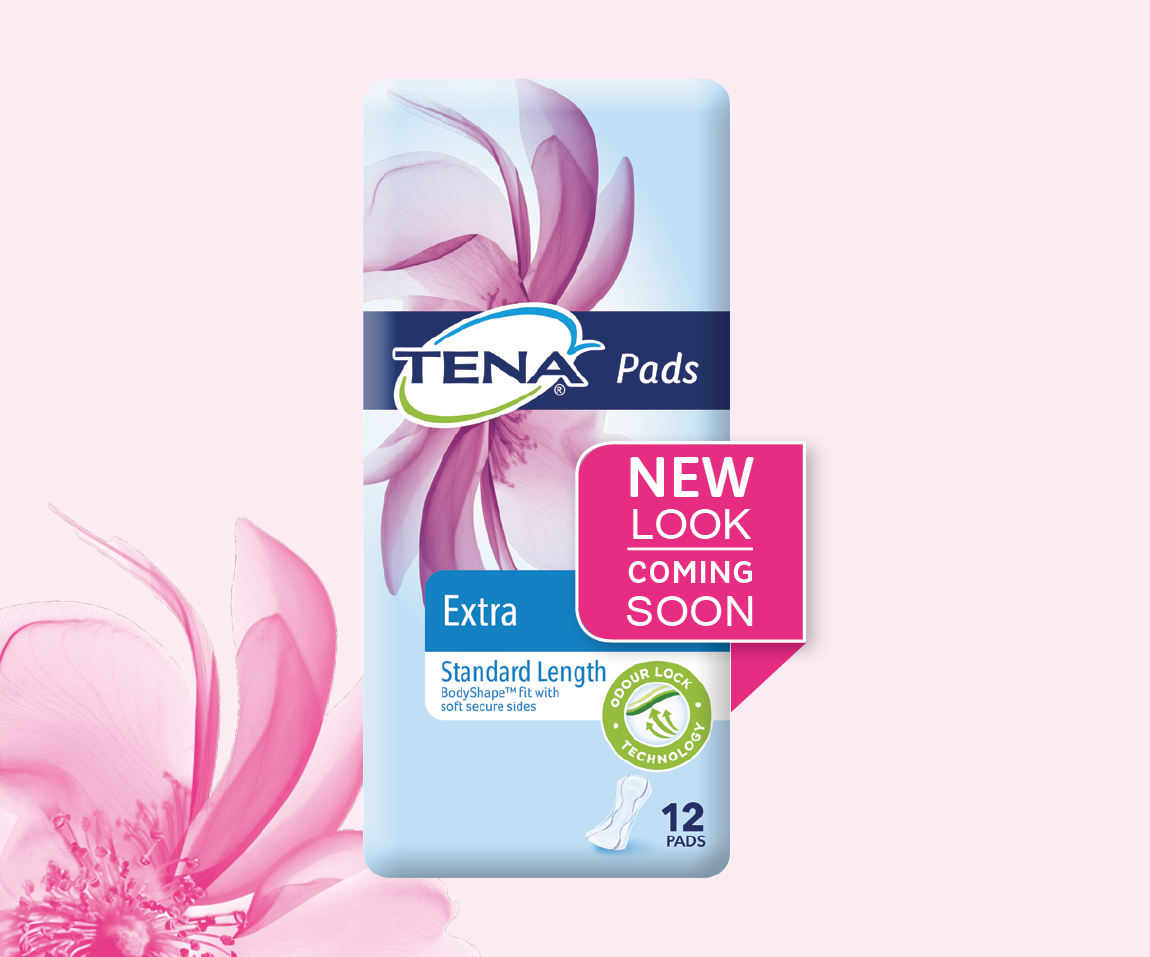 Incontinence Pads Change details - New & Improve pads | TENA