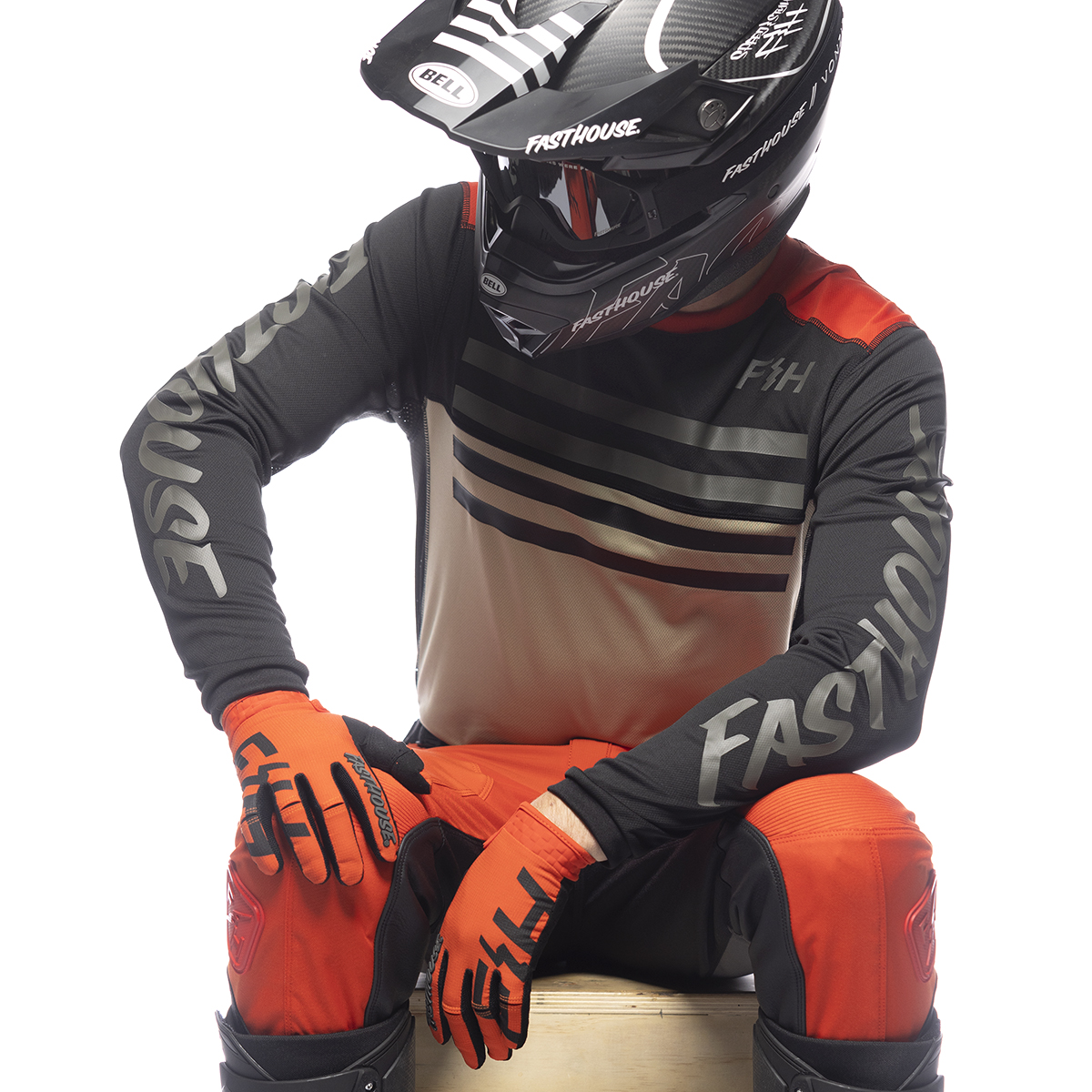 Grindhouse Tempo Kit - Black/Infrared – Fasthouse