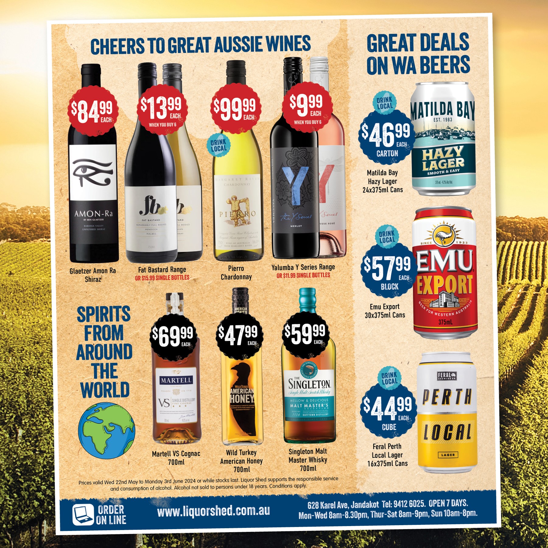 Specials – Liquor Shed