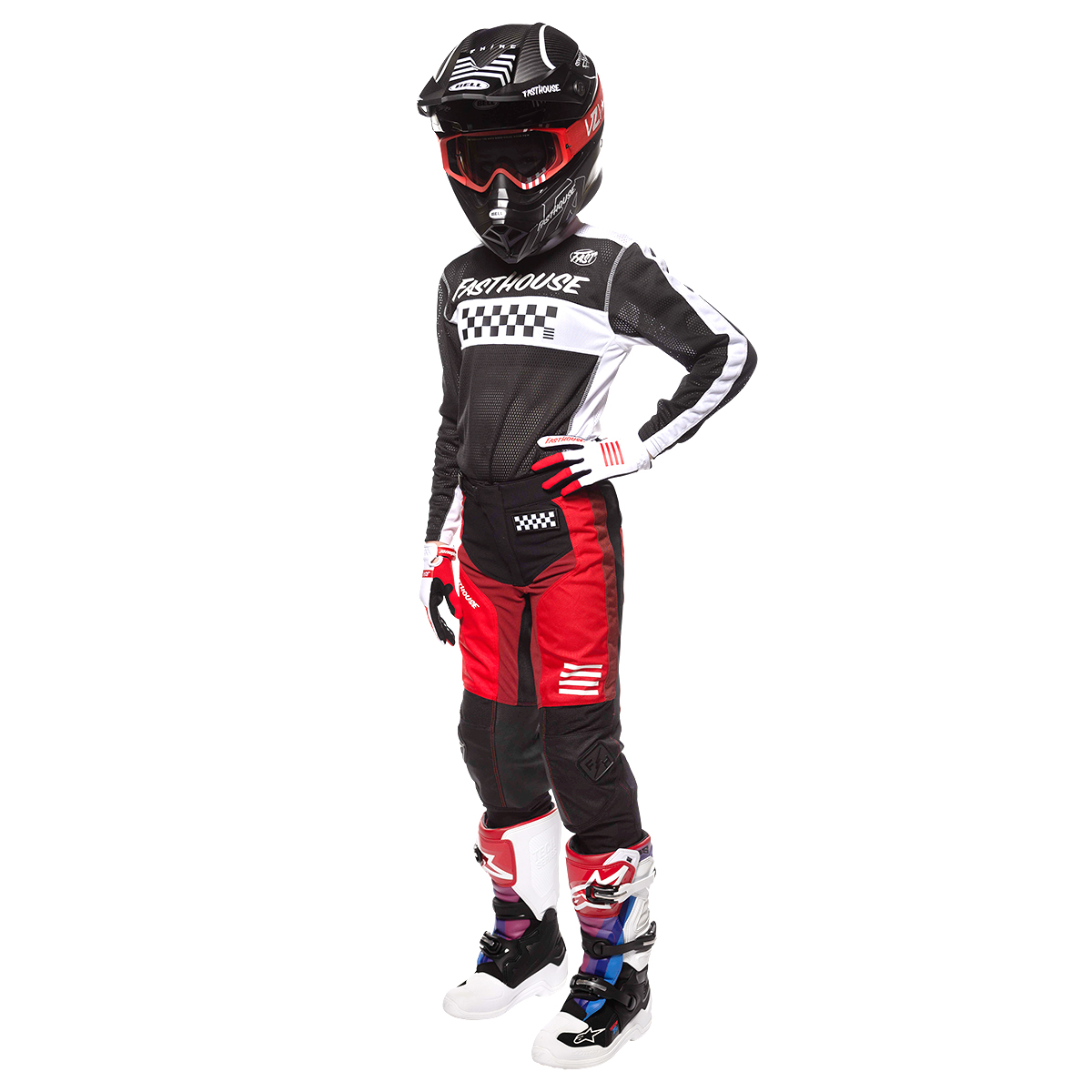 Grindhouse Waypoint Youth Kit - Black – Fasthouse