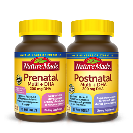 Shop Prenatal & Postnatal Vitamins Online | Nature Made®